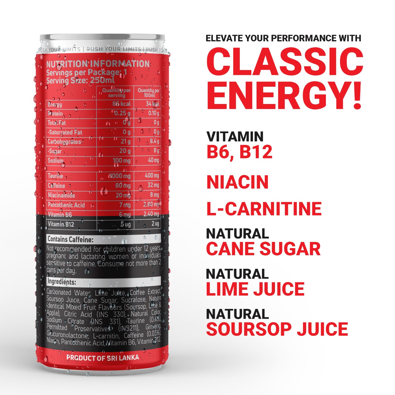 TURBO – TURBO is a premium lifestyle Energy Drink