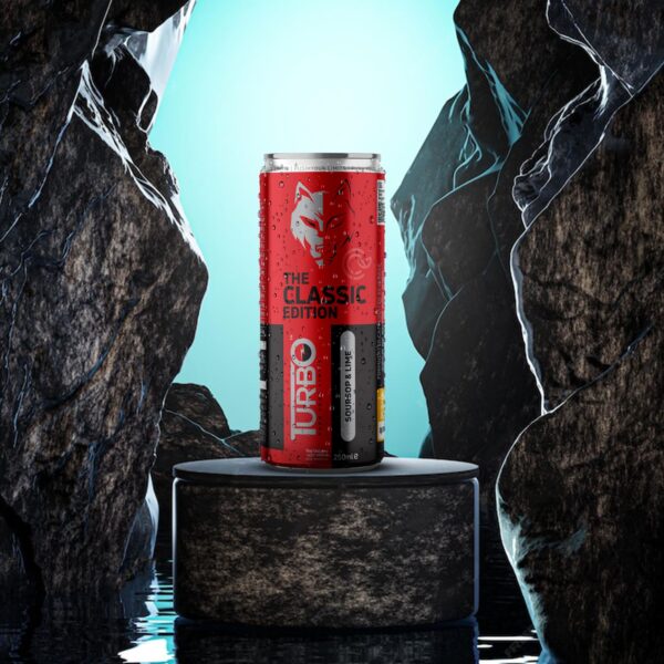 TURBO – TURBO is a premium lifestyle Energy Drink